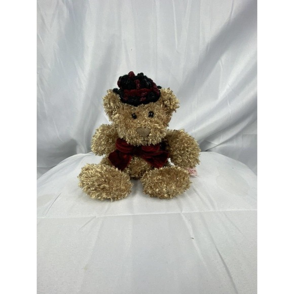 Russ | Toys | Russ Circle Of Beauty Teddy Bear With Hat Bow 7 Plush ...